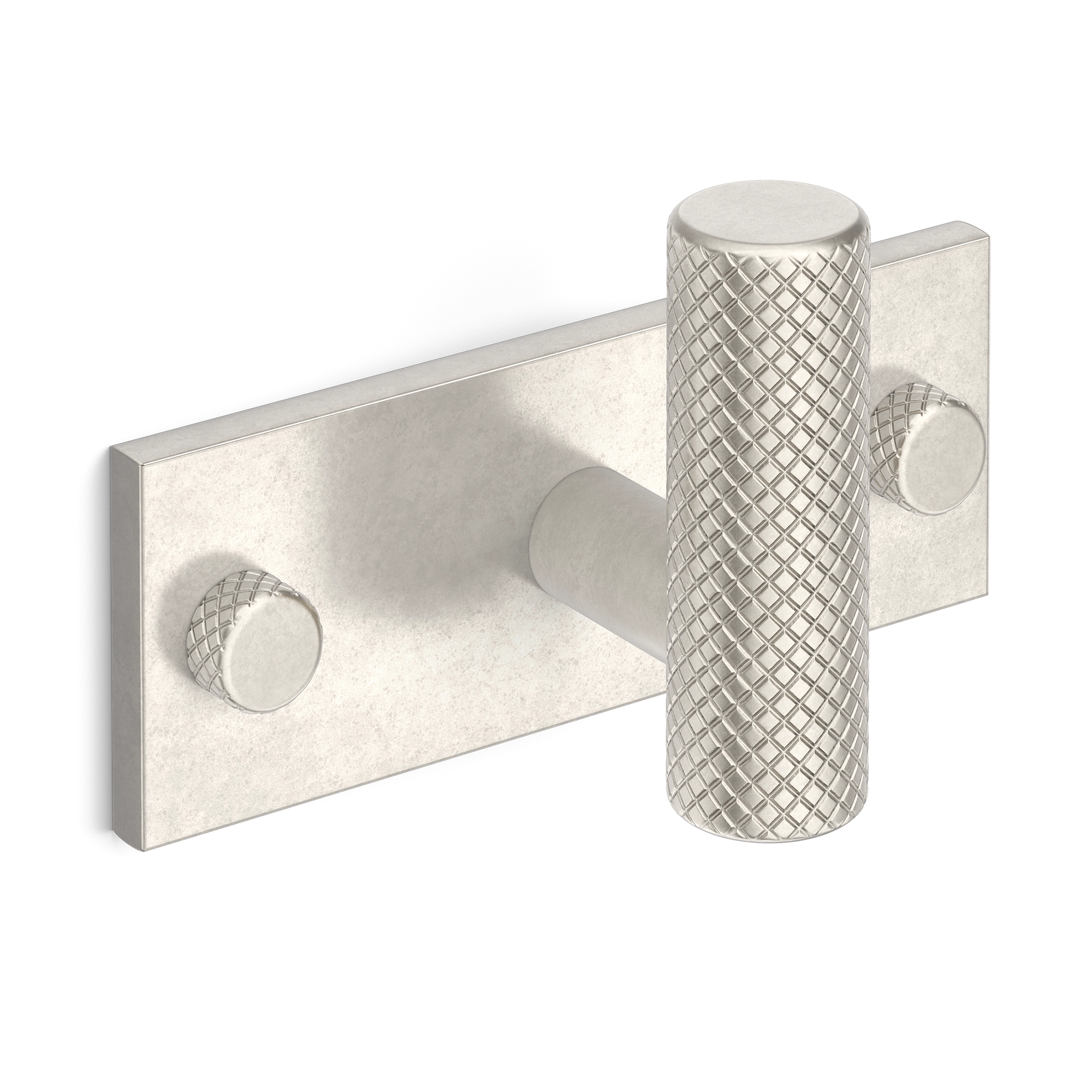 MIX Diamond Knurled Single Horizontal Wall Hook | Armac Martin